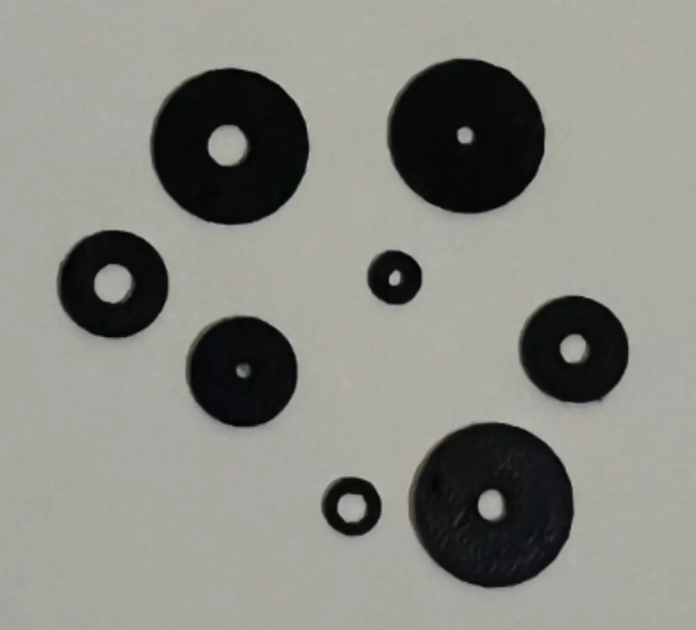 Various Thin Washers by Noah@noahprints.com - MakerWorld