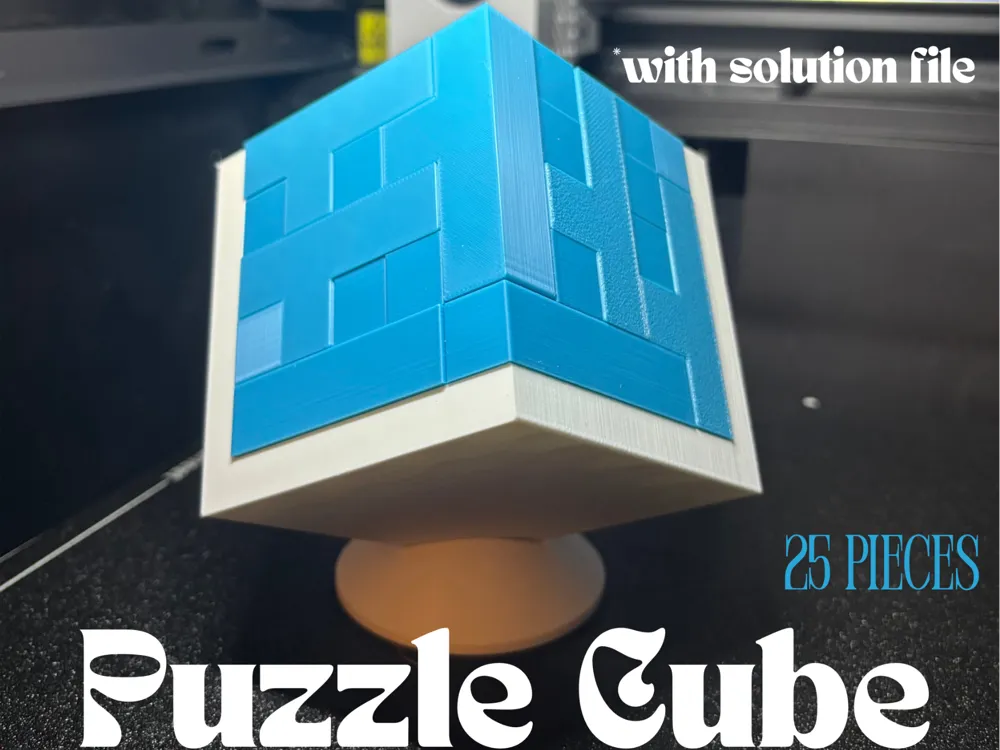 Puzzle Cube by Dan MakerWorld: Download Free 3D Models