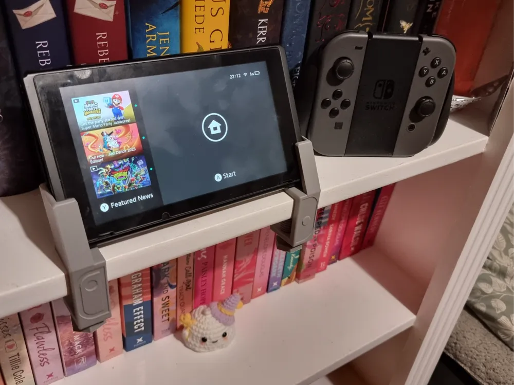 Nintendo Switch, Phone, Tablet clamp mount holder by Paradox95 - MakerWorld