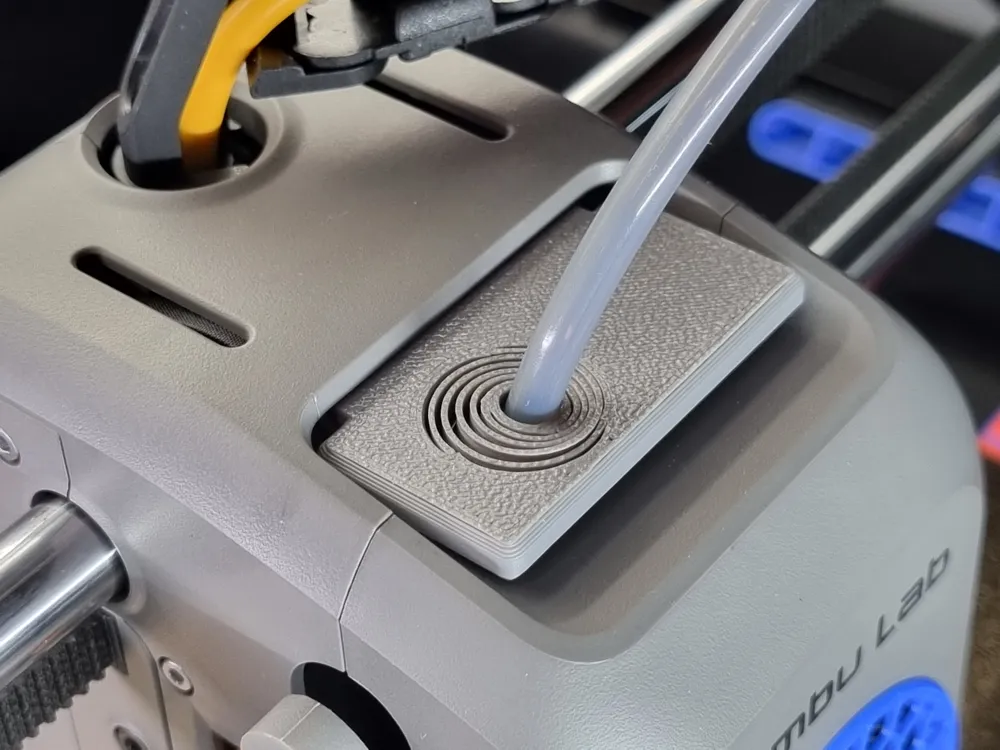 P2S Toolhead Top Dust Cover⧸ Clockspring Action - Free 3D Print Model ...