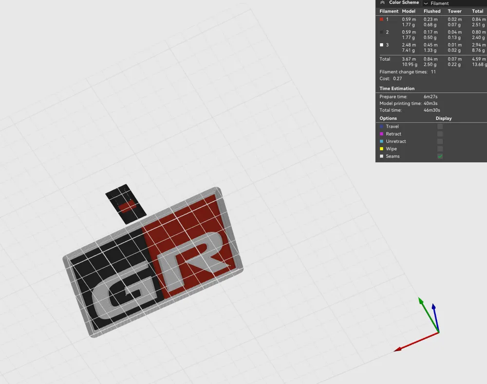 Toyota GR/ Gazoo Racing logo - PEO OPTIMIZED by RedLine MakerWorld ...