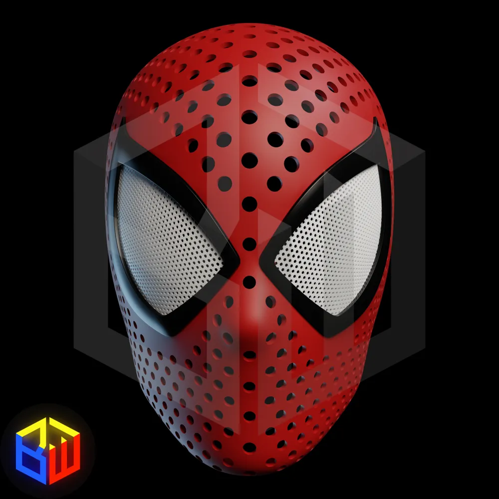 Spider-Man Classic FaceShell by Budwin - MakerWorld