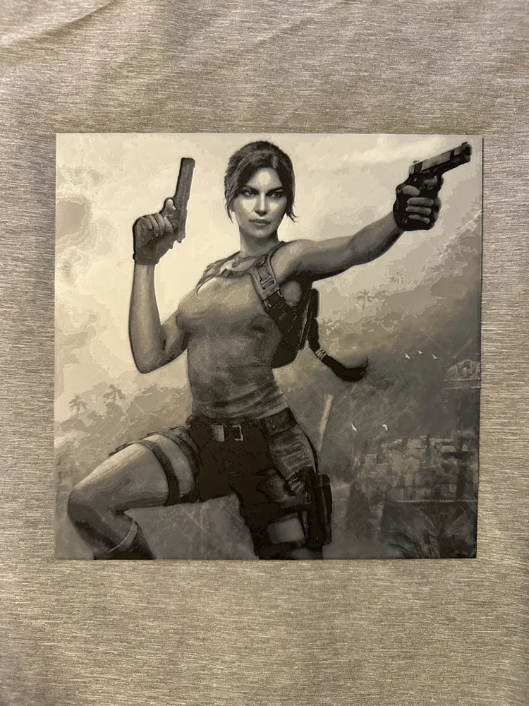 Lara Croft Tomb Raider Legacy of Atlantis 3-piece by Hey Ben MakerWorld ...