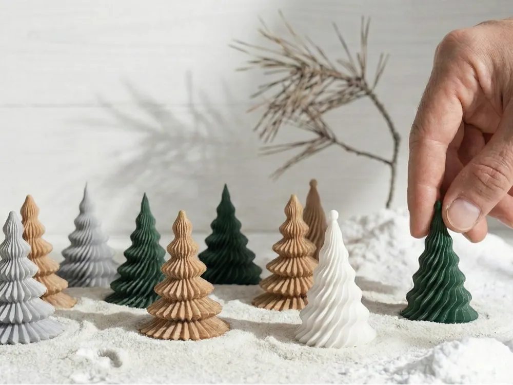 Mini Xmas Tree Collection - Christmas tree - Free 3D Print Model ...