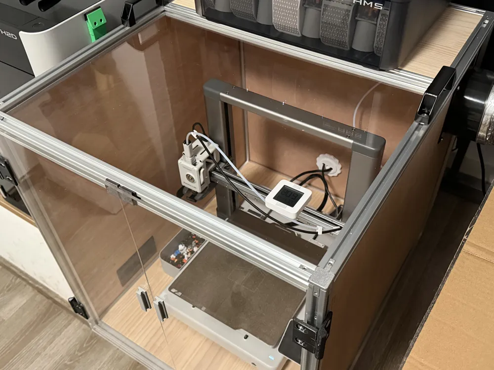 Bambu Lab A1 enclosure detailed tutorial (including detailed list and ...