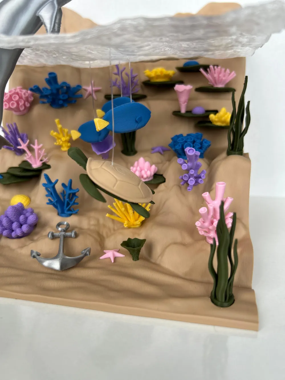 "Wonders of the Blue" – 3D Coral Reef Diorama by DL 3D LAB MakerWorld ...