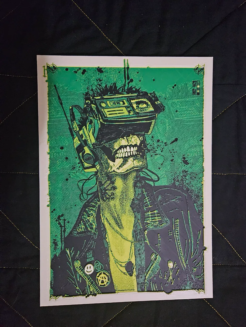 Cyberpunk 2077 Cyber Skelly Hueforge by Maaght - MakerWorld