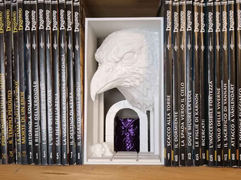 Raven's Gate Book Nook - Free 3D Print Model - MakerWorld