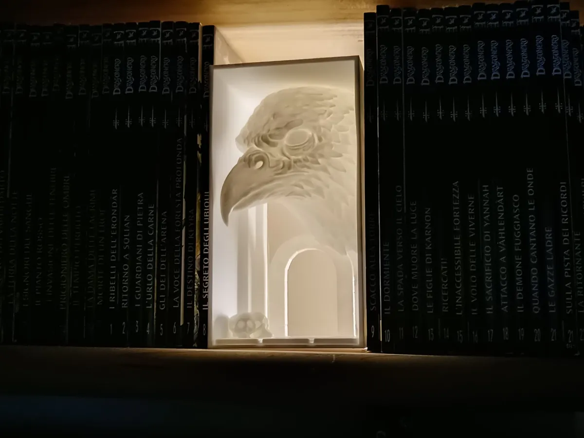 Raven's Gate Book Nook - Free 3D Print Model - MakerWorld