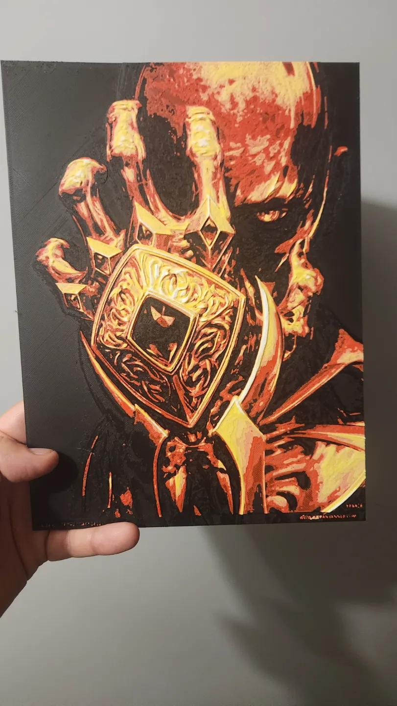 Vecna Hueforge - Free 3D Print Model - MakerWorld