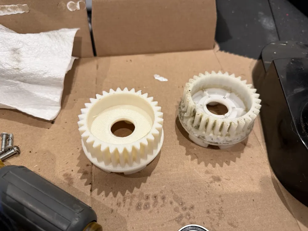 Huffy Torex Final Drive Gear Hub for Motor Gearbox - Free 3D Print ...