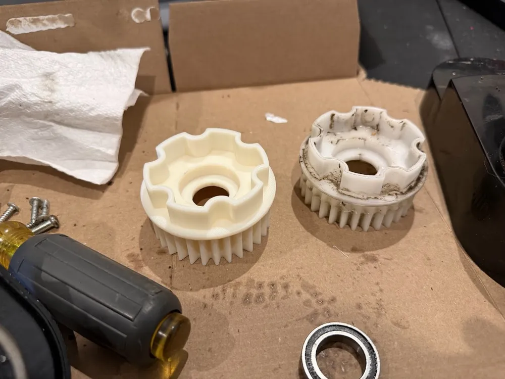 Huffy Torex Final Drive Gear Hub for Motor Gearbox - Free 3D Print ...