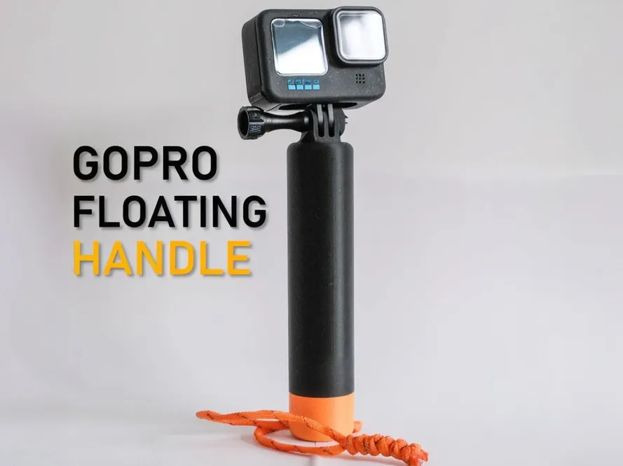 Gopro floating handle - Free 3D Print Model - MakerWorld