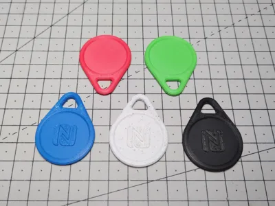 nfc tag 3d print model download - MakerWorld