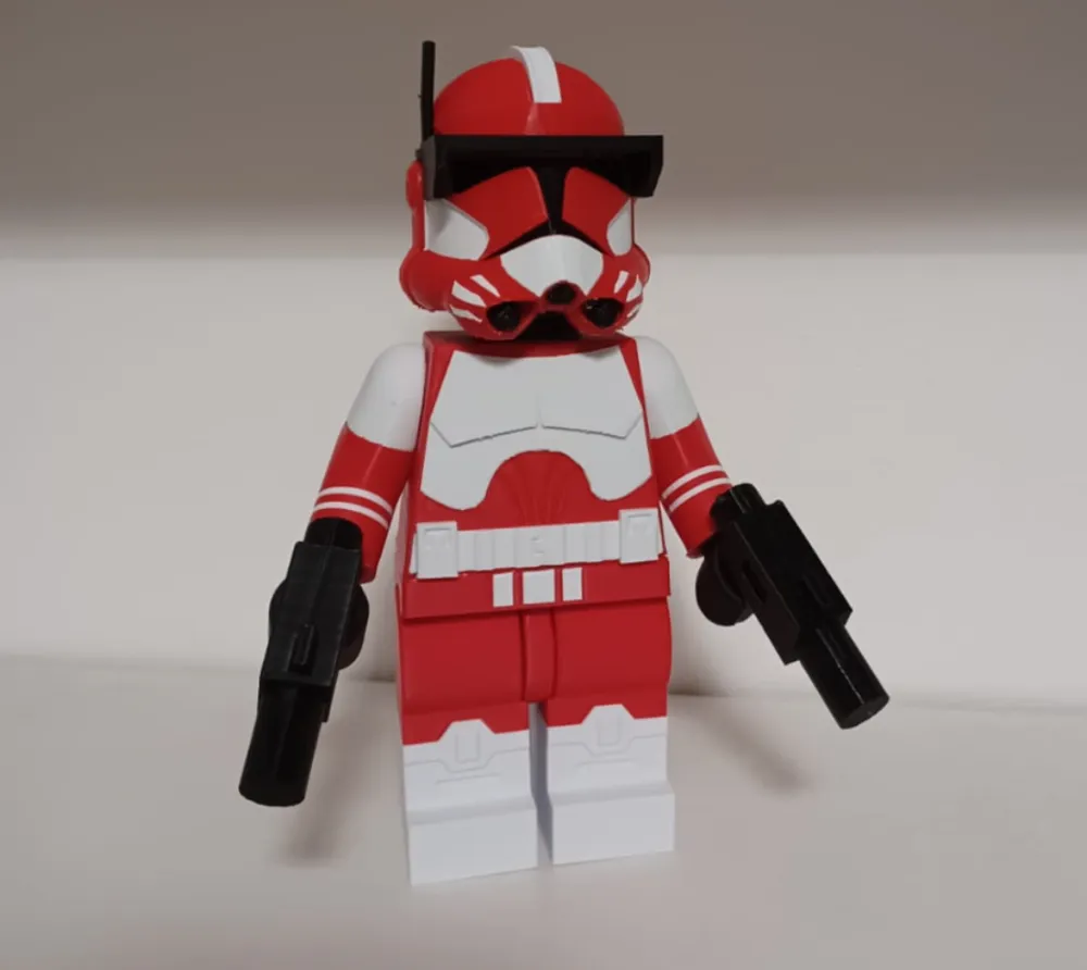 Commander Fox Brick Figure by 51M0N MakerWorld: Download Free 3D Models