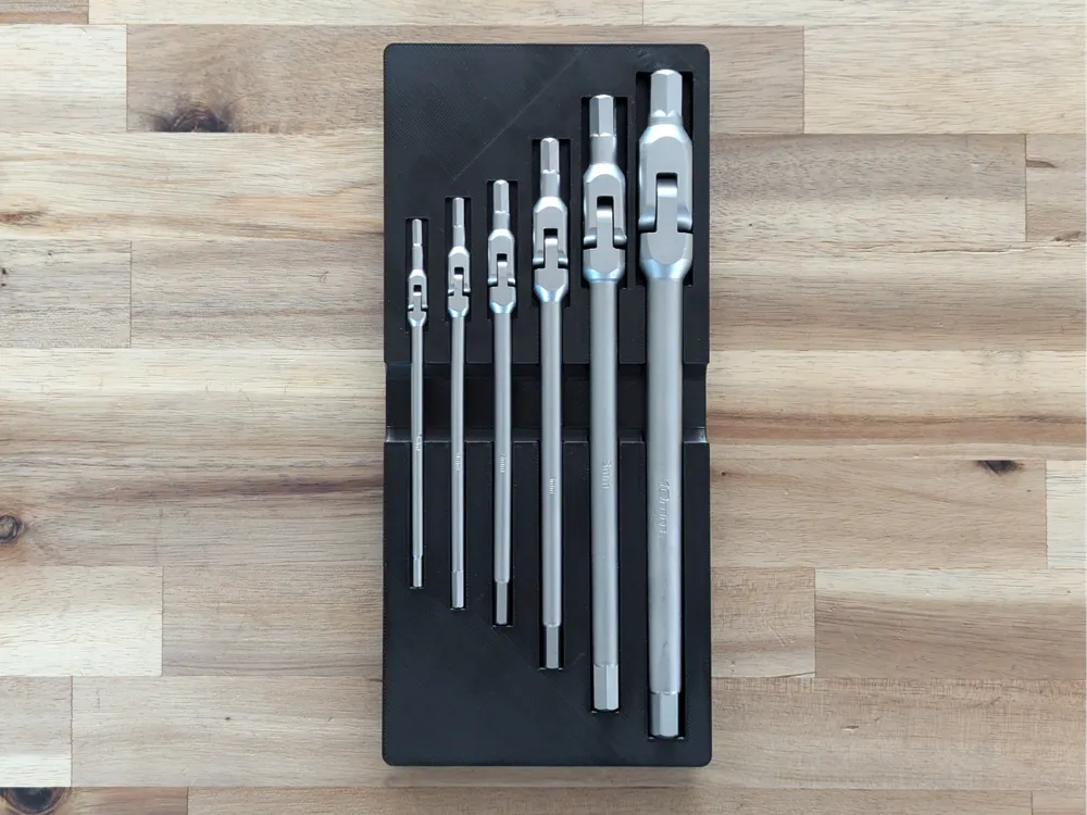 HexPro Hex Key Holder - Gridfinity by Plastic Robot - MakerWorld