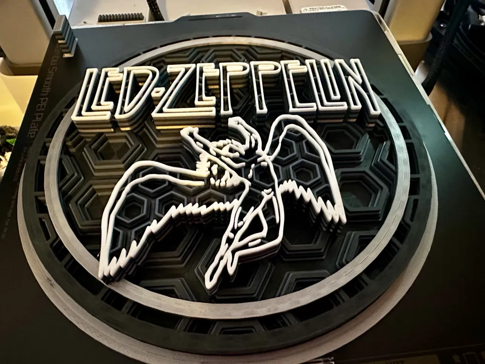 Led Zeppelin Dimensional Mosaic - With Hanger Remixed by drbipes ...