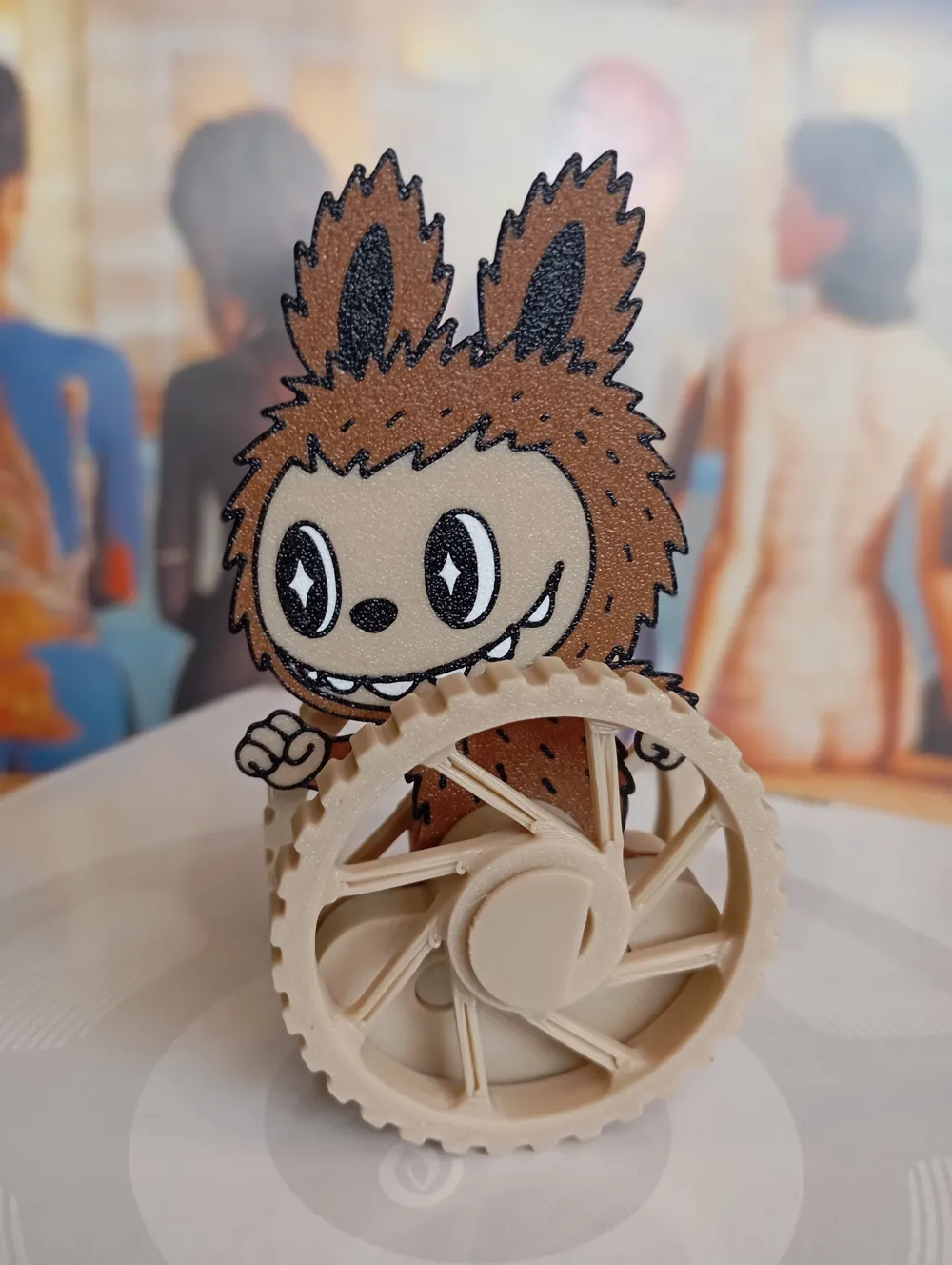 la bubu rabbit self balancing toy by orama3dvibes MakerWorld: Download Free 3D Models
