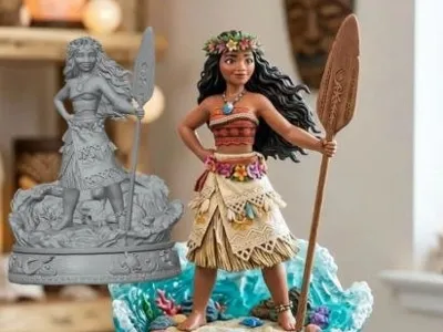 VAIANA, MOANA DISNEY – Kostenloses 3D-Druckmodell – MakerWorld