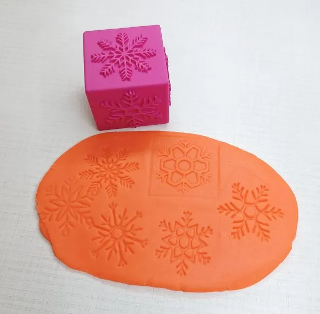 Stamp Cube snowflake by Gar_Deco - MakerWorld