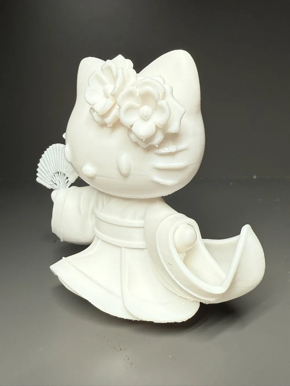 Geisha Hello Kitty Figure - Free 3D Print Model - MakerWorld