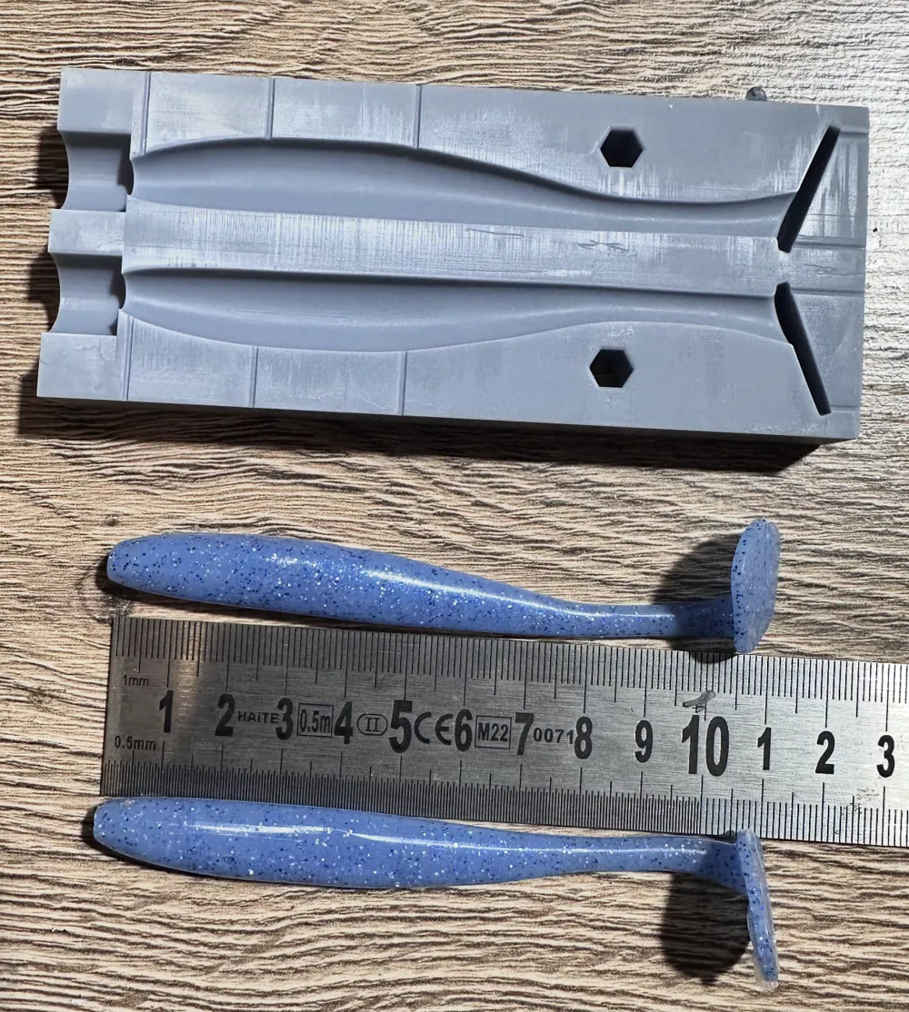 10, 11, 12cm - Moule à leurre souple - Appât de pêche DIY - Modèle d ...
