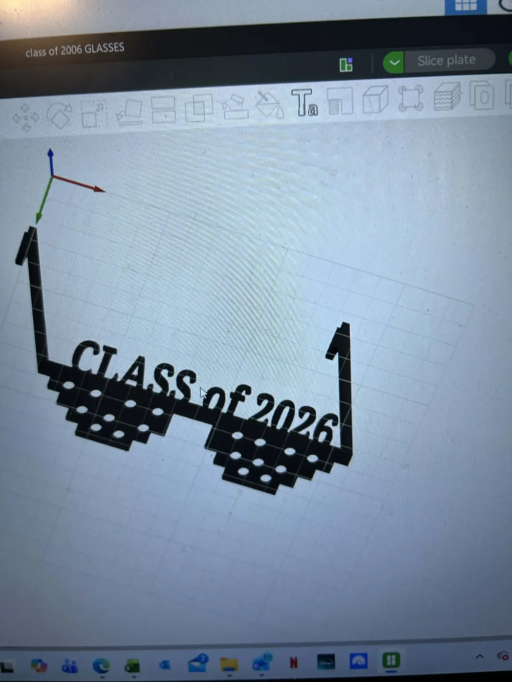 Class of 2026 glasses - Free 3D Print Model - MakerWorld