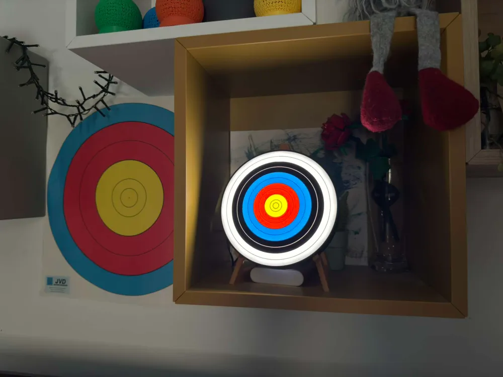 Archery face lightbox 165mm with stand by michsiv MakerWorld: Download ...