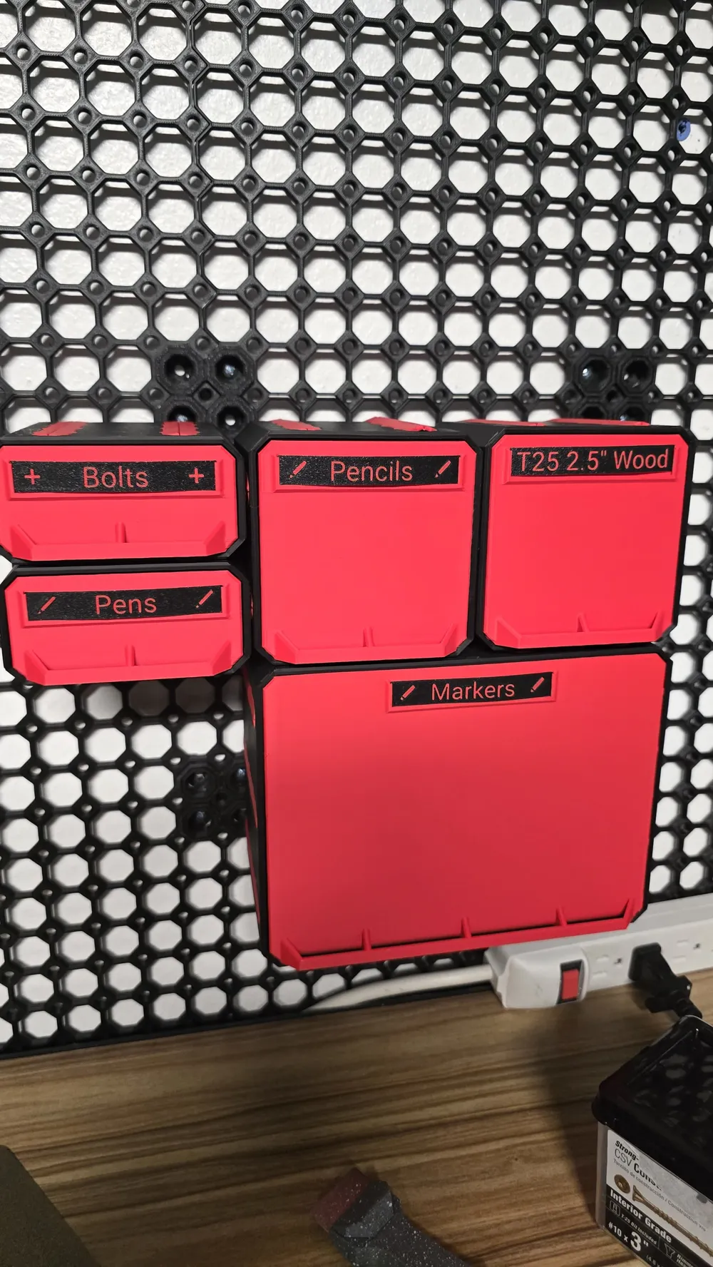 Multiboard Simple Drawer Label Generator (Flush) by Mythmarco ...