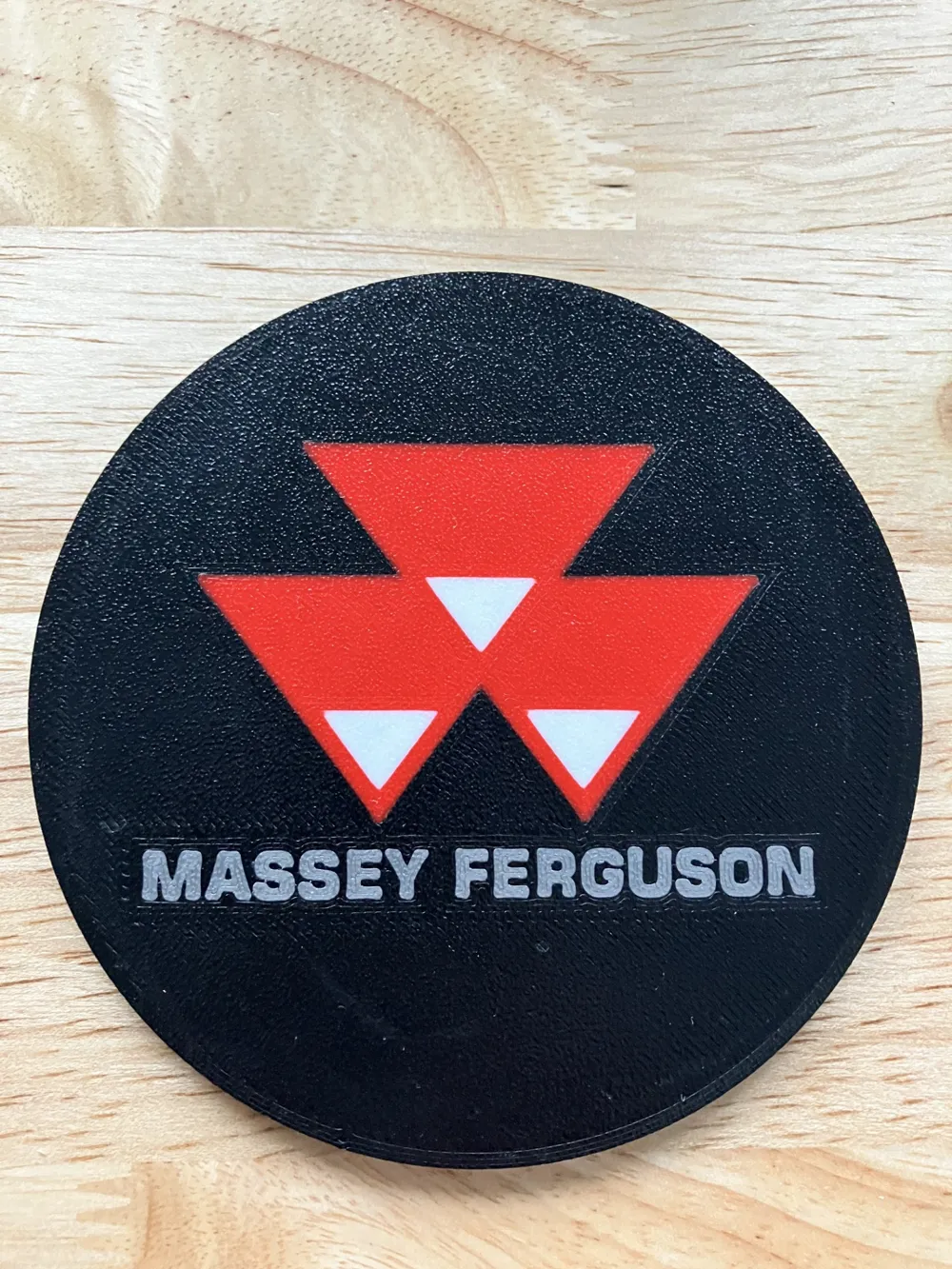Massey Ferguson coaster - Free 3D Print Model - MakerWorld