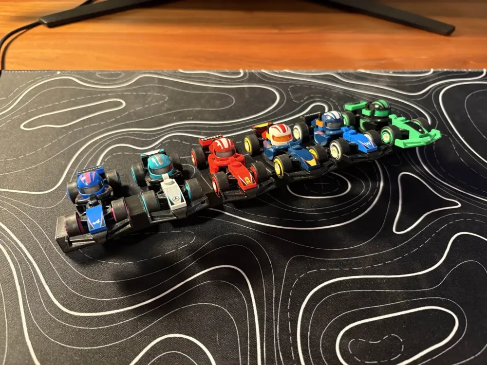 Mini Formula 1 Stand - Free 3D Print Model - MakerWorld