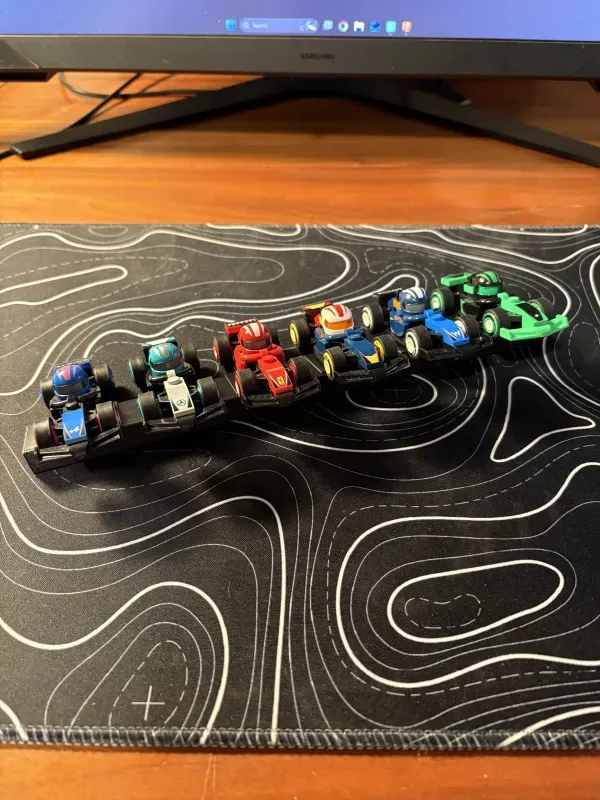 Mini Formula 1 Stand - Free 3D Print Model - MakerWorld