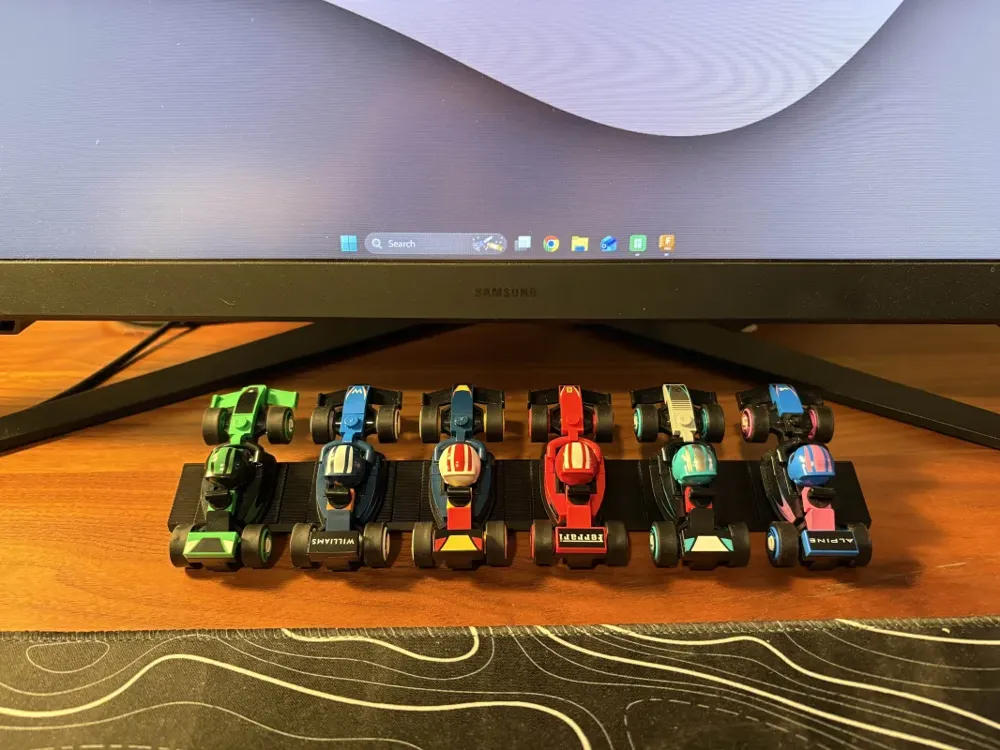Mini Formula 1 Stand - Free 3D Print Model - MakerWorld