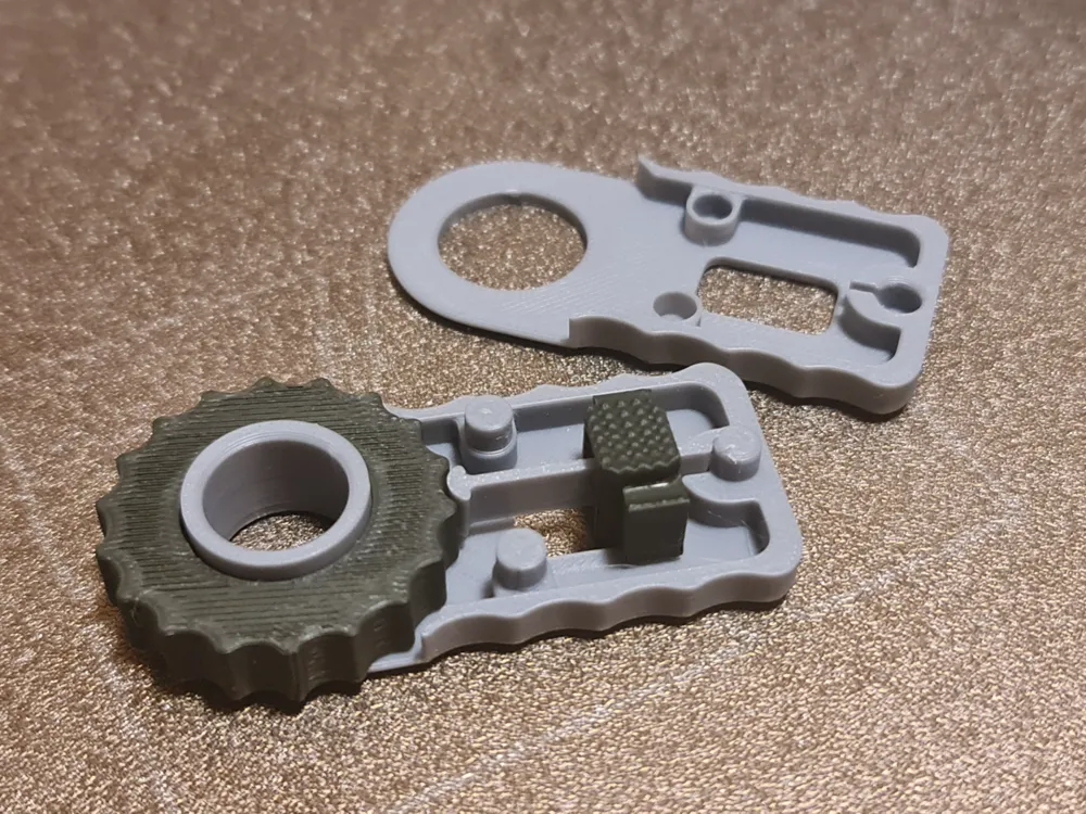 Fidget Clicker Adjustable EDC Toy - Free 3D Print Model - MakerWorld