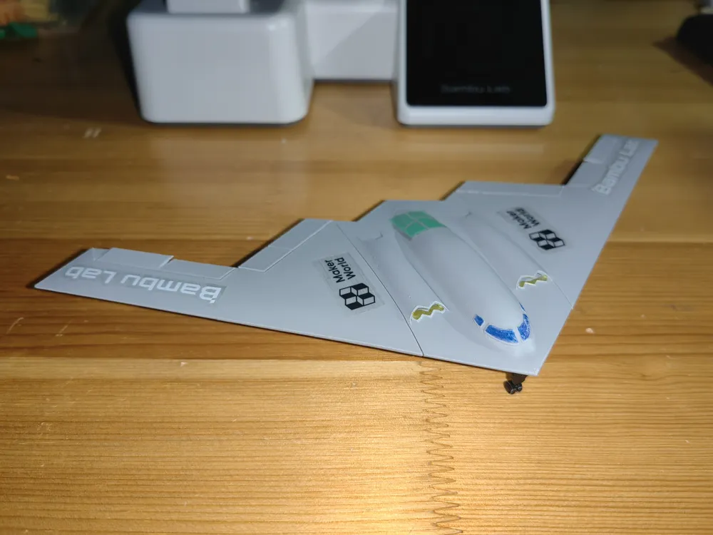 B2 (Spirit) Stealth Bomber - Assembly Version - Free 3D Print Model ...