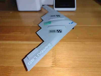 B2 (Spirit) Stealth Bomber - Assembly Version - Free 3D Print Model ...