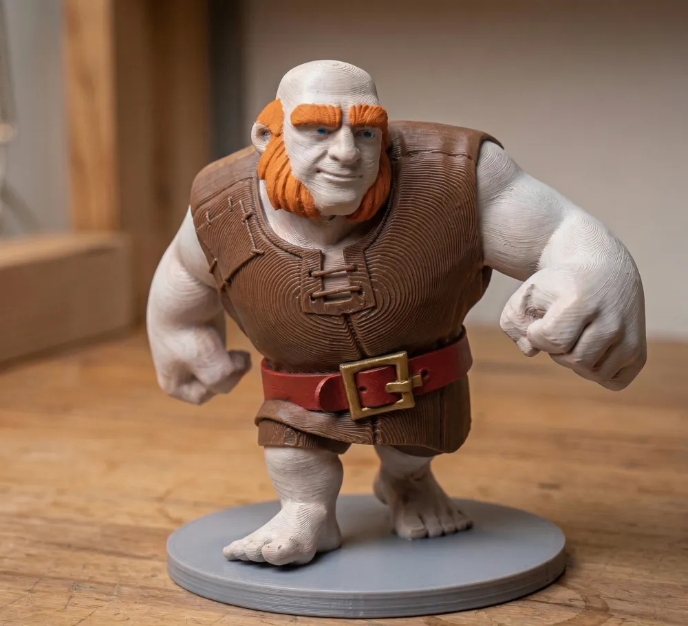 Giant | Clash of Clans - Free 3D Print Model - MakerWorld