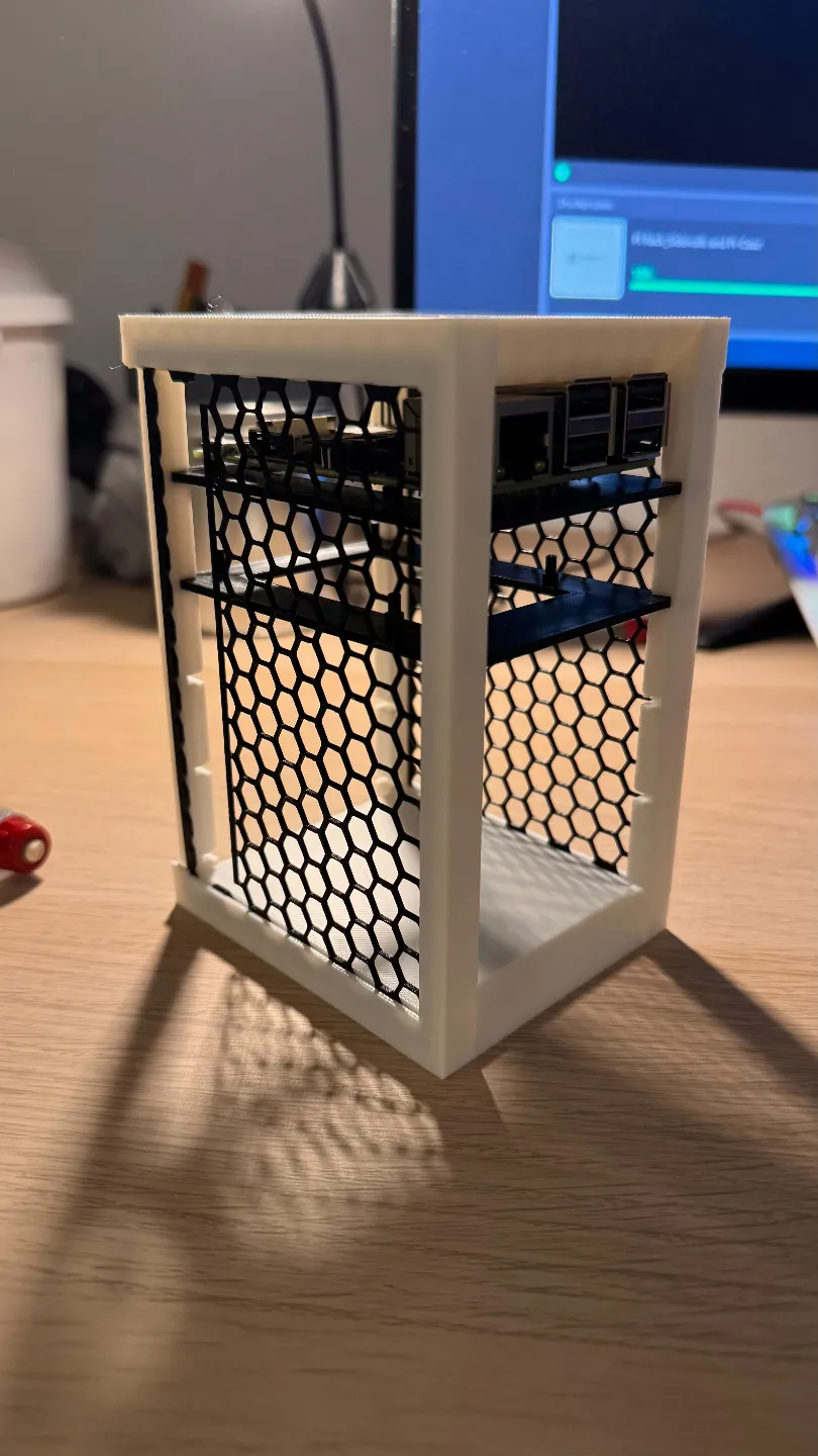 Raspberry Pi 5 Server Rack (5 QTY) - Free 3D Print Model - MakerWorld