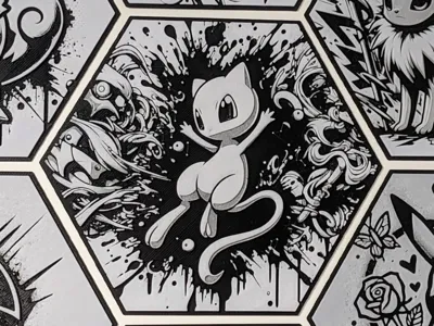 Pokemon Hex Hueforge | Collection - MakerWorld: Download Free 3D Models
