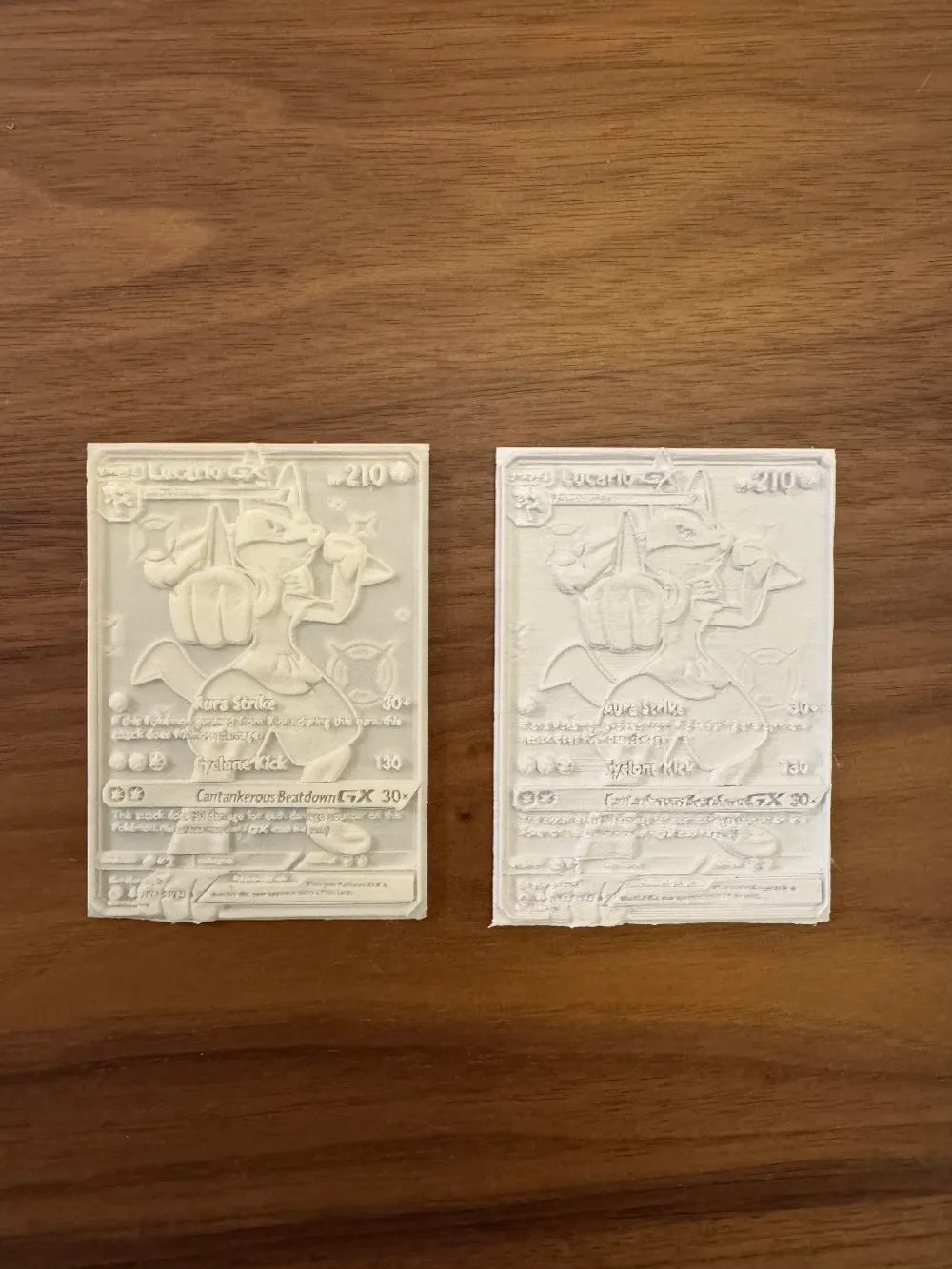 pokemon lucario lithophane card - Free 3D Print Model - MakerWorld