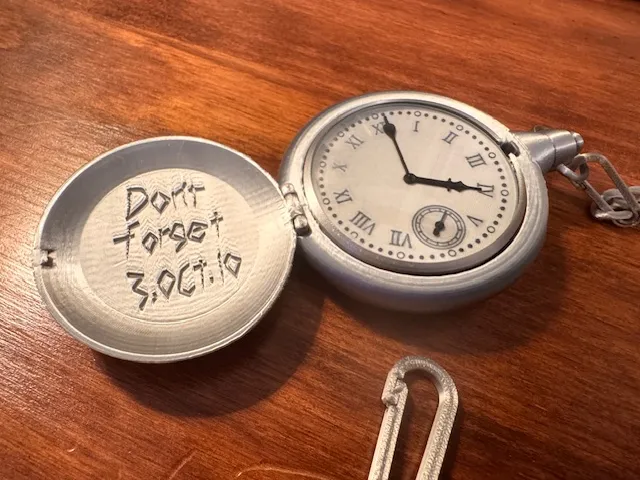 Fullmetal Alchemist Pocket Watch - Free 3D Print Model - MakerWorld