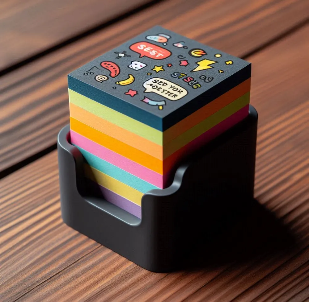 Design Post-it (Sticky Note) Holder by Deltaprints - MakerWorld