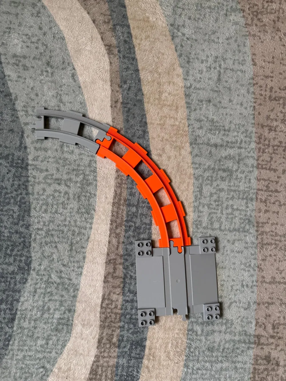 Duplo Track Double Curve LEGO PETG by Rob MakerWorld: Download Free 3D ...