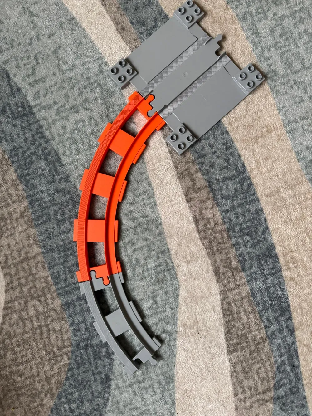 Duplo Track Double Curve LEGO PETG by Rob MakerWorld: Download Free 3D ...