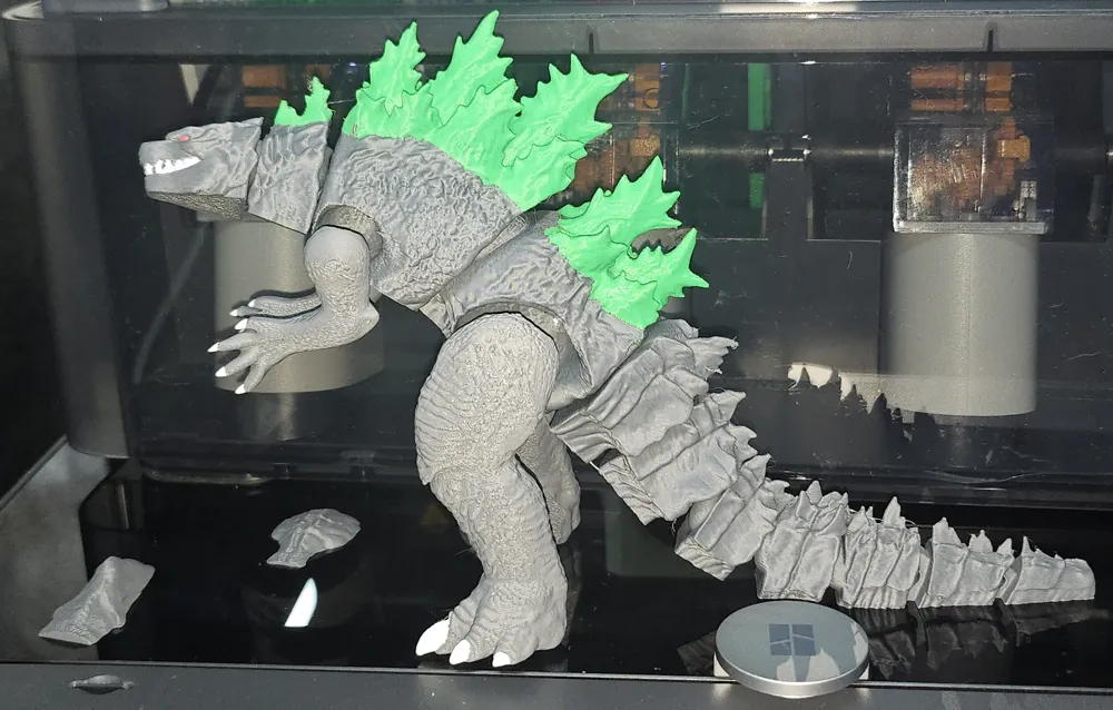 Godzilla 4 Color flexi by tss082091 - MakerWorld