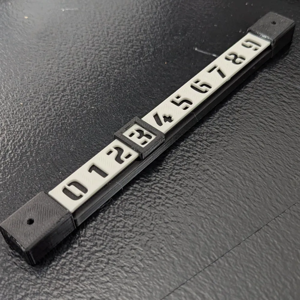 Contador de Pontuação de Arcade – Design Modular Mecânico - Modelo ...