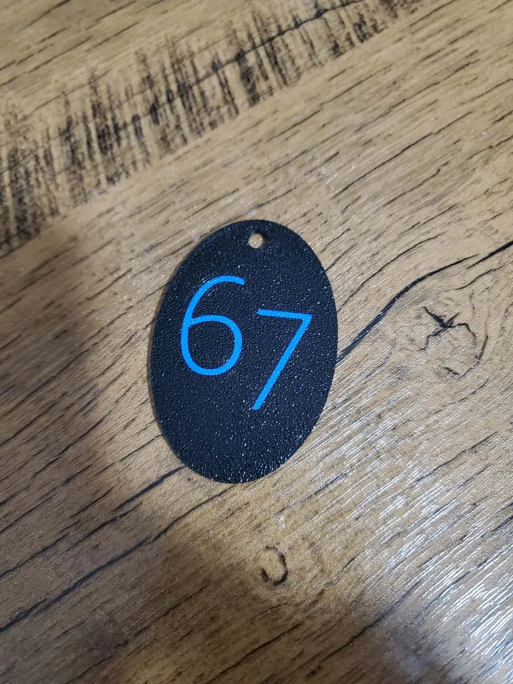 67 Keychain - Free 3D Print Model - MakerWorld