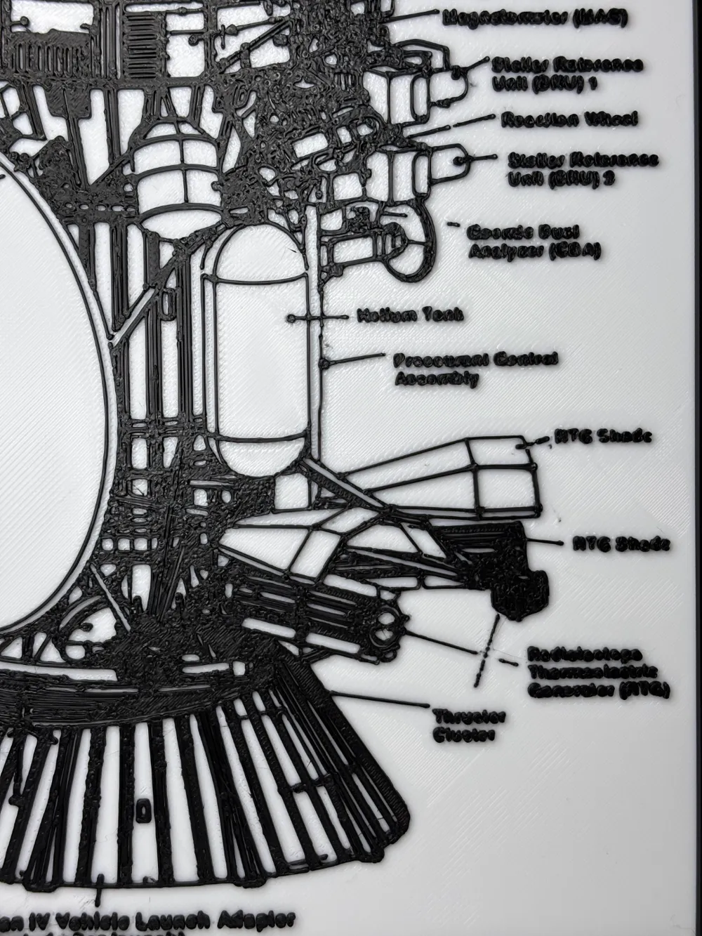 Cassini–Huygens Space Probe - Blueprint - Diagram by PaperPlaneLab ...