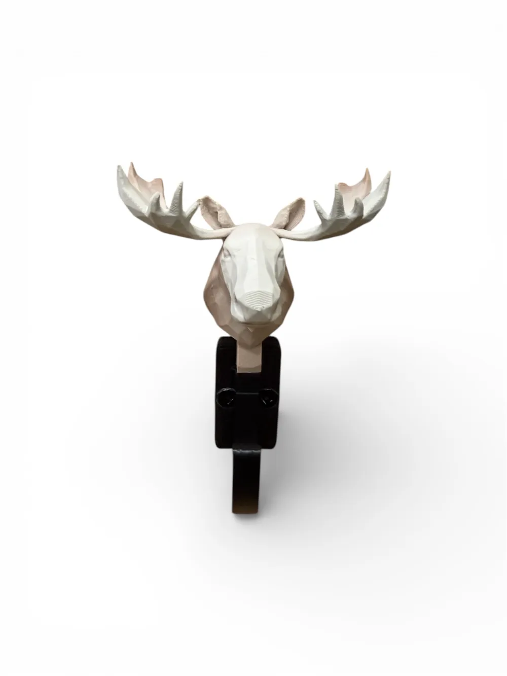 Low Poly Moose Hook - Free 3D Print Model - MakerWorld