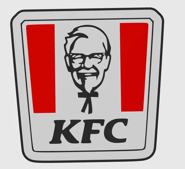 KFC Lightbox LED Lamp by user_379018683 MakerWorld: Download Free 3D Models